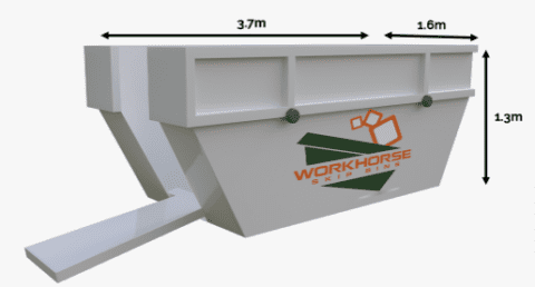 6m Skip Bin Hire Sydney | Workhorse Skip Bins